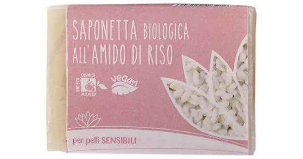 SAPONETTA AMIDO RISO BIO BAULE